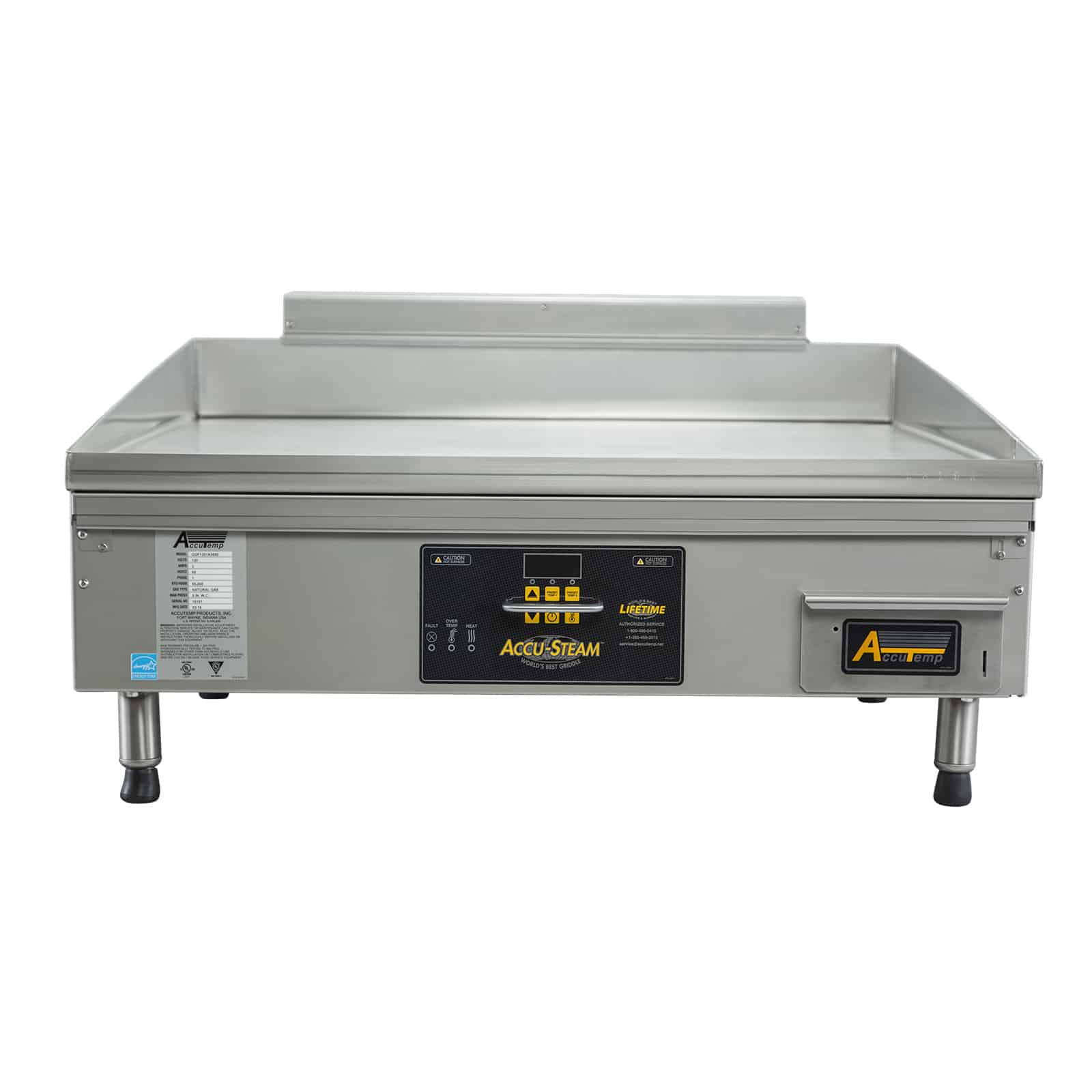 AccuTemp GGF1201A3650-T1 Accu-Steam Griddle | CKitchen.com