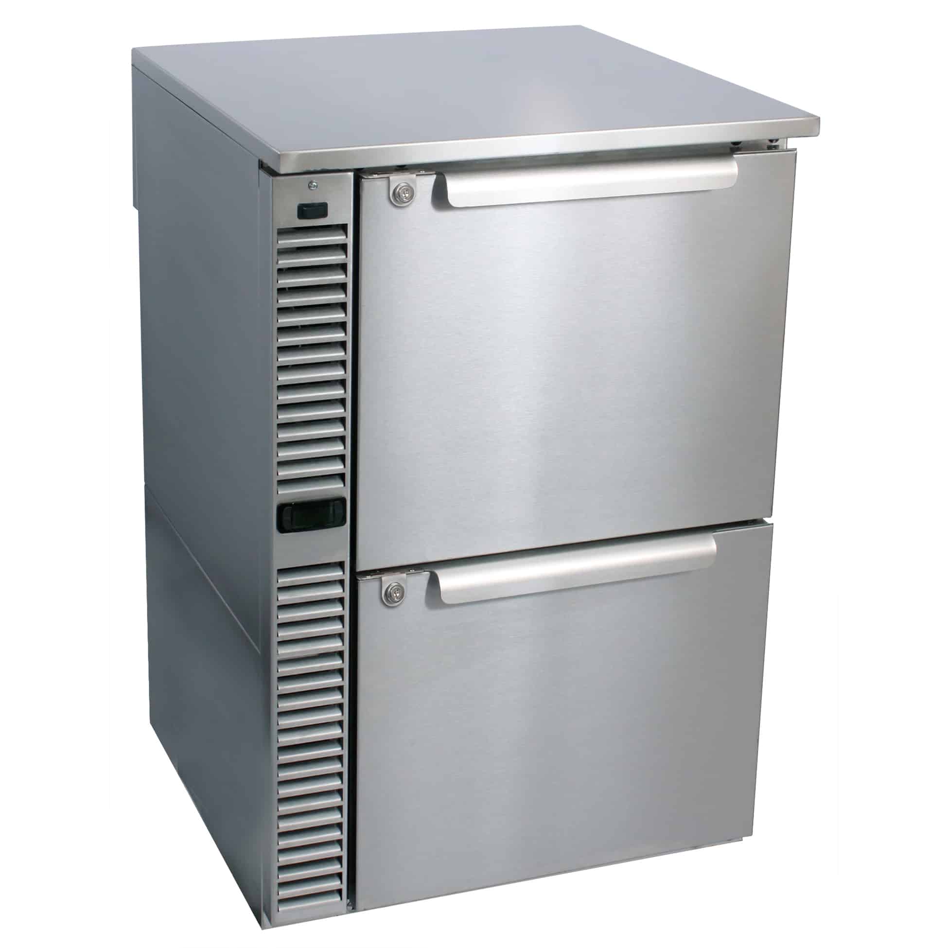 Glastender C1SB24 Silver Refrigerated Back Bar Storage Cabinet ...