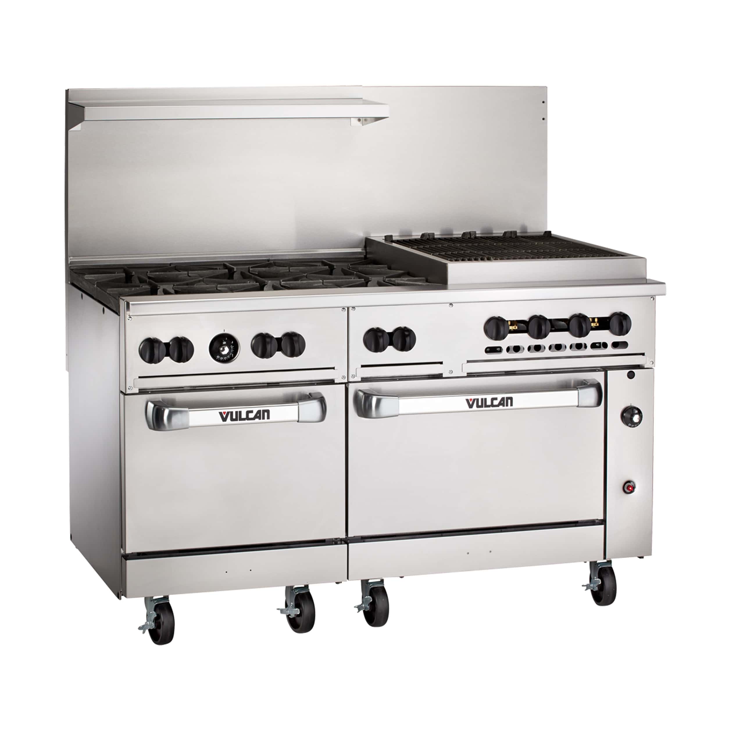 Vulcan 60SS-6B24CBP Endurance" Restaurant Range | CKitchen.com