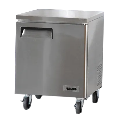 Bison Refrigeration BUF-27 27.5'' 1 Section Undercounter Freezer ...
