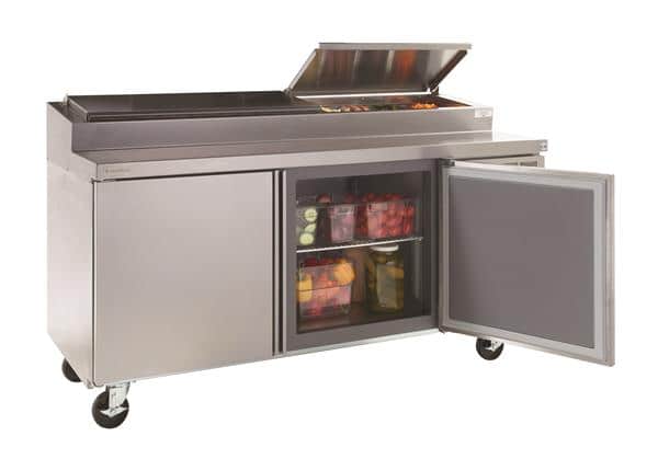 Delfield 18672PTBMP 72'' Refrigerated Pizza Prep Table