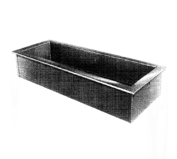 Delfield N8046N Narrow Drop-In Iced Cold Pan | CKitchen.com