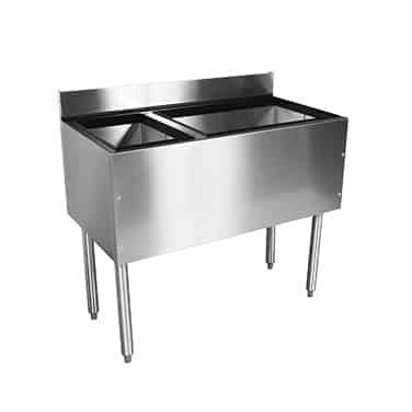 Glastender C-CBA-48L CHOICE Underbar Combo Ice Bin/Cocktail Unit ...