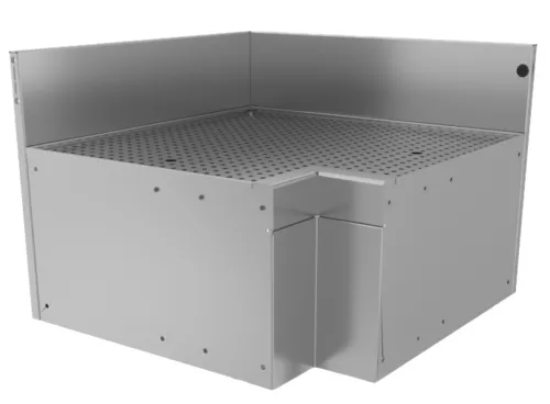 Glastender CILB Underbar Inside L-Shape Corner Drainboard