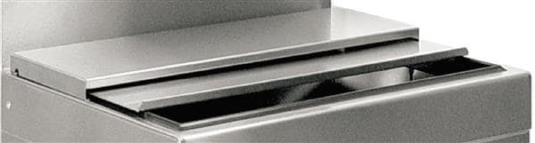 Glastender IBA-24 Underbar Ice Bin, Stainless Steel with 67 lbs. Ice ...