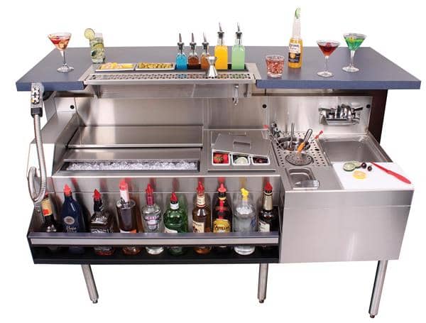 Glastender MXS60-CP10 Mixology Underbar Cocktail Station