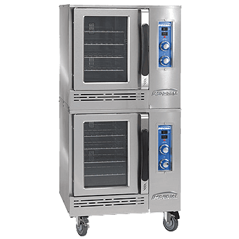 Imperial HSICVE-2 Double Deck Electric Convection Oven | CKitchen.com