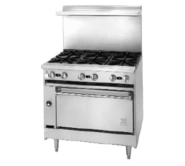Jade Range JBR-12G-4-36C Restaurant Gas Range | CKitchen.com