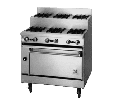 Jade Range JBRE-3-3-36 Restaurant Gas Range | CKitchen.com