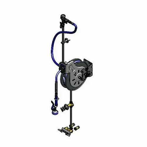 T&S Brass B-7232-U01XS3 Hose Reel Assembly