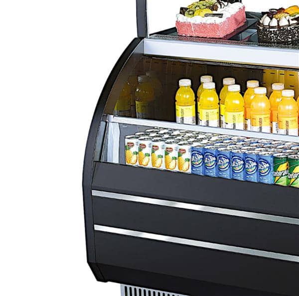 Turbo Air TOM-W-40SB-N 38.88'' Air Curtain Open Display Merchandiser