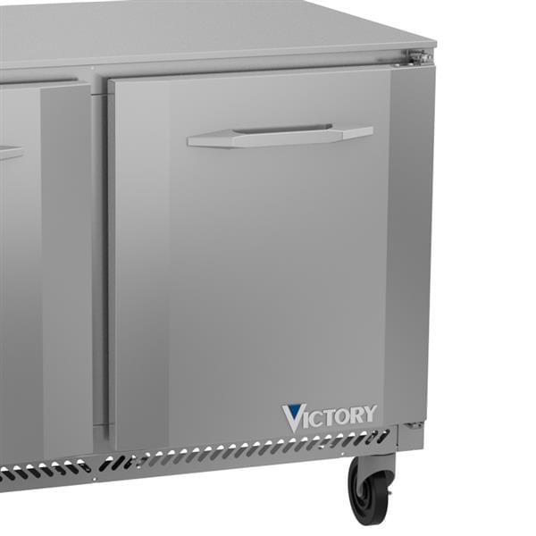 Victory Refrigeration VUR48HC 48'' 2 Section Undercounter Refrigerator ...