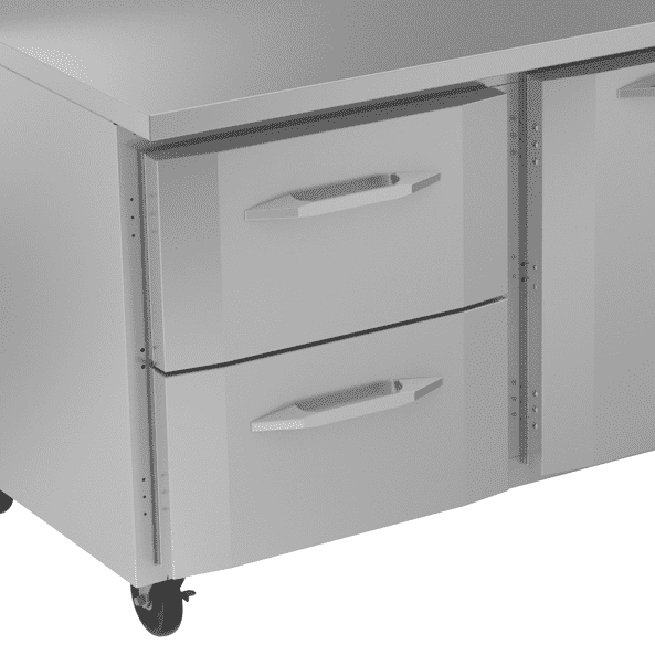 Victory Refrigeration VWRD67HC-2 67.13'' 18.9 cu. ft. Worktop ...