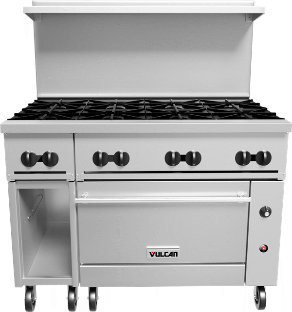 Vulcan 48S-8B Restaurant Gas Range, 48" W | CKitchen.com