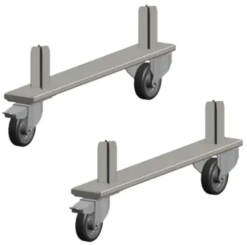 Vulcan TCM-CAST2 Caster Kit with support channel