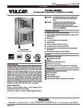 Vulcan VC44ED Double Deck Electric Convection Oven | CKitchen.com