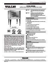 Vulcan VC4ED Single Deck Electric Convection Oven | CKitchen.com