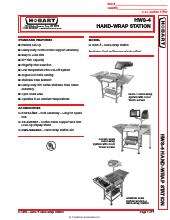 Hobart HWS-4-C Hand wrap station with 12