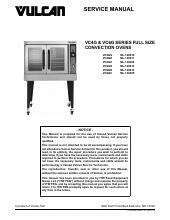 Vulcan VC4GD Single Deck Gas Convection Oven | CKitchen.com